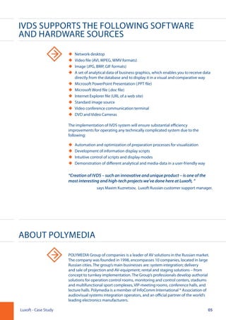 Case study luxoft helps leading av solution provider media luxoft for ...