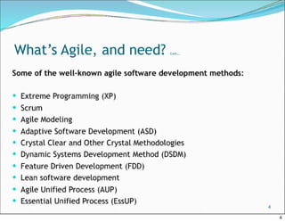 Case Study of Agile Testing | PDF