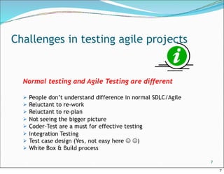 Case Study of Agile Testing | PDF