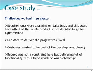 Case Study of Agile Testing | PDF