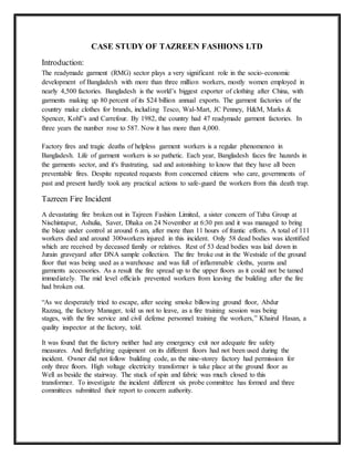 Case study-of-tasreen-fashions-lt dt | PDF