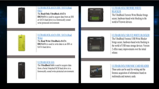 Case study on Physical devices used in Computer forensics. | PPT