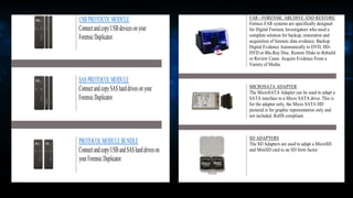 Case study on Physical devices used in Computer forensics. | PPT