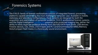Case study on Physical devices used in Computer forensics. | PPT