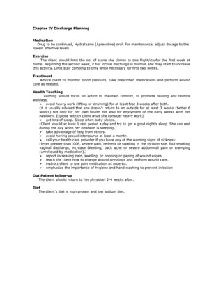 Nursing case study Pre eclampsia | DOC