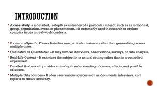 case-study-presentation. powerpoint presentation | PPTX