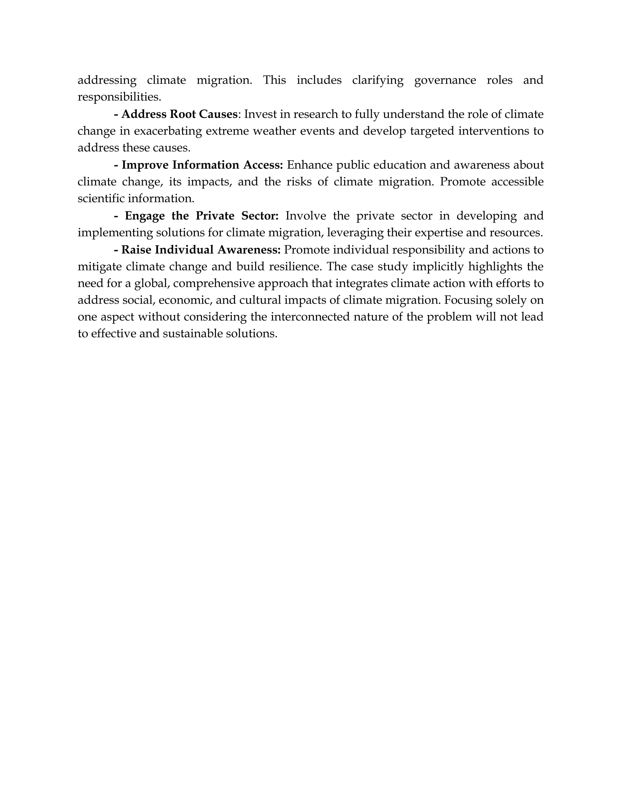 Climate change and environmental migration case study | DOCX