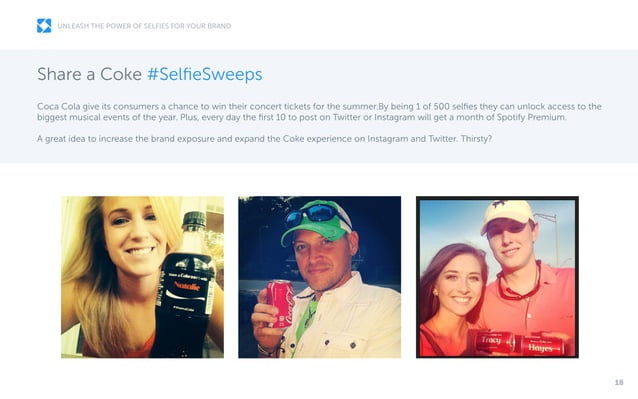 Case study: Unleash the power of selfies for your brand | PDF