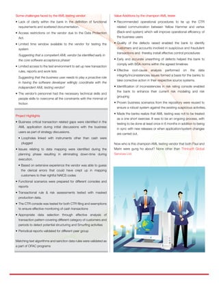 Testing for AML Compliance ( Case Study) | PDF | Financial Regulation ...