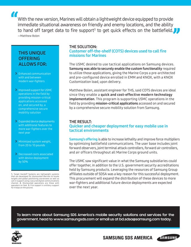 Case Study: United State Marine Corps | PDF