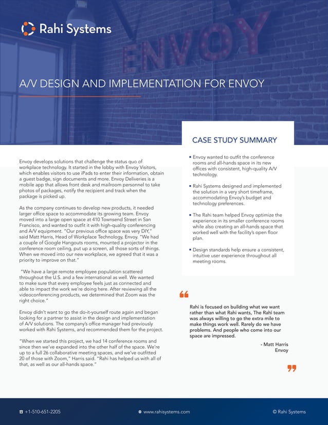 AV Design And Implementation For Envoy | PDF