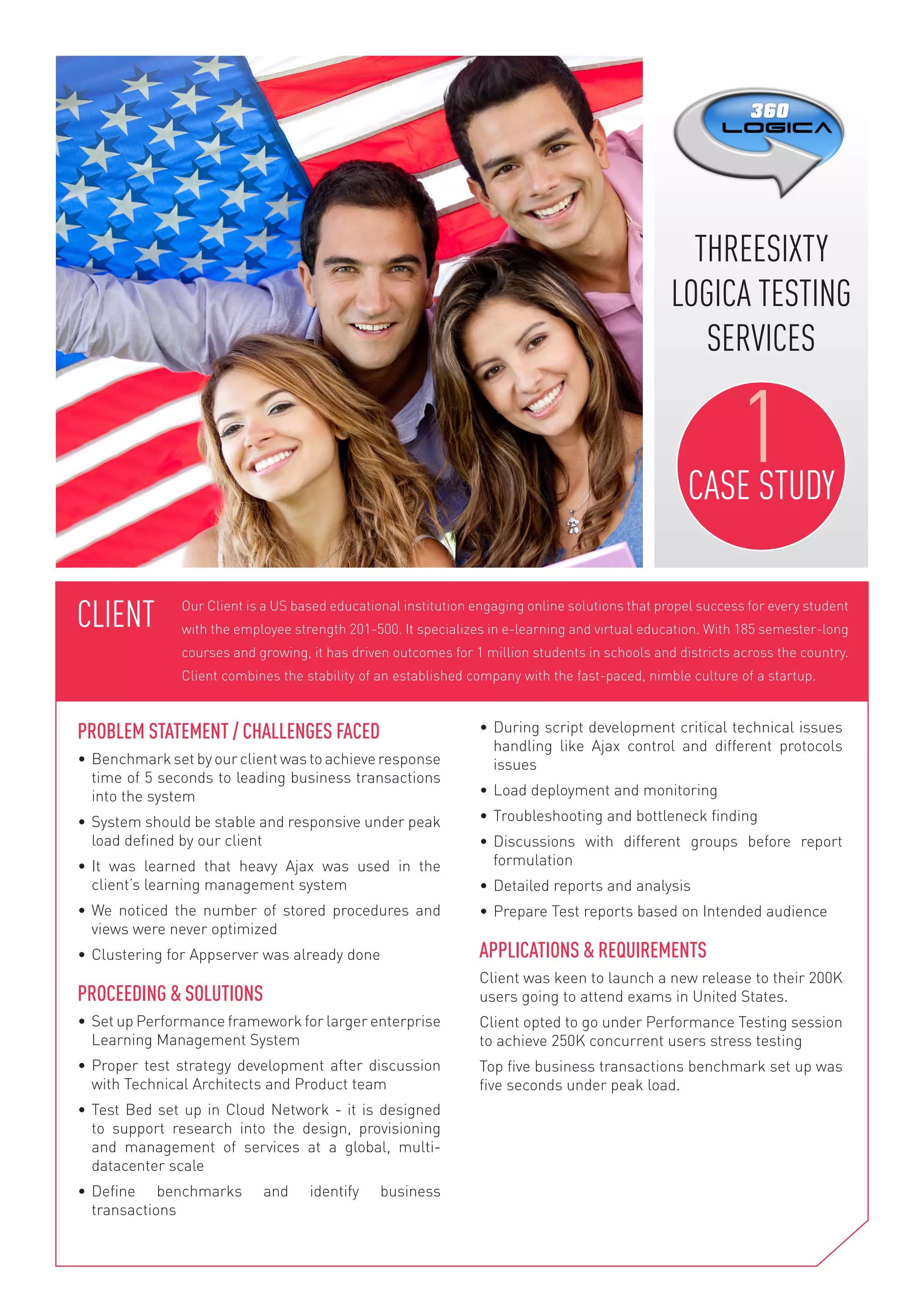 Case study: Performance Testing using Load Runner | PDF