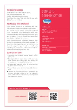 Case study: Performance Testing using Load Runner | PDF