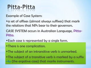 Case System PPT | PPTX