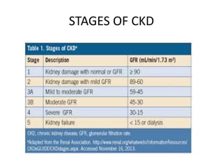 Chronic Kidney Disease | PPTX