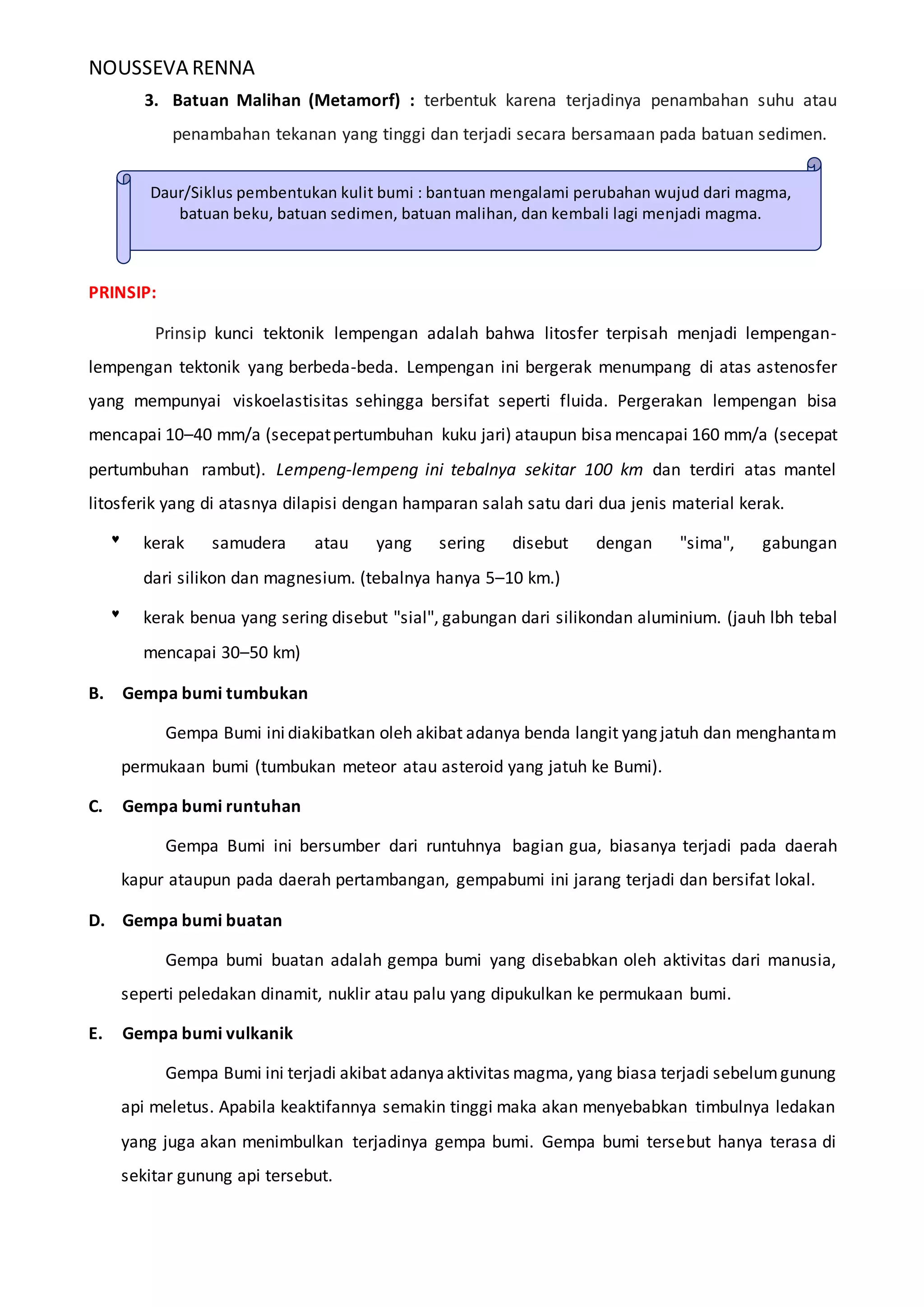 Rekayasa Gempa - Case 1 Gelombang Rambatan, Pengukuran, dan Sumber ...