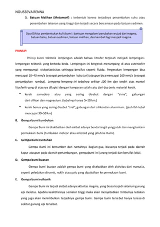 Rekayasa Gempa - Case 1 Gelombang Rambatan, Pengukuran, dan Sumber Gempa | PDF