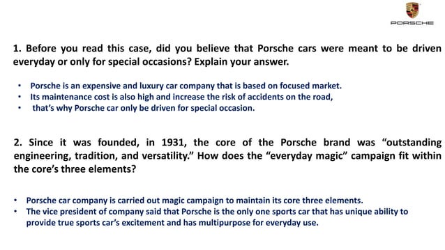 Porsche “How Porsche Created New Relevance for a Revered Icon” | PPT