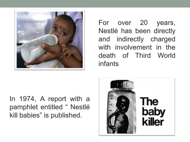 Nestlé the infant formular controversy | PPTX | Parenting Babies and ...