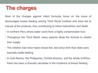 Nestlé the infant formular controversy | PPTX