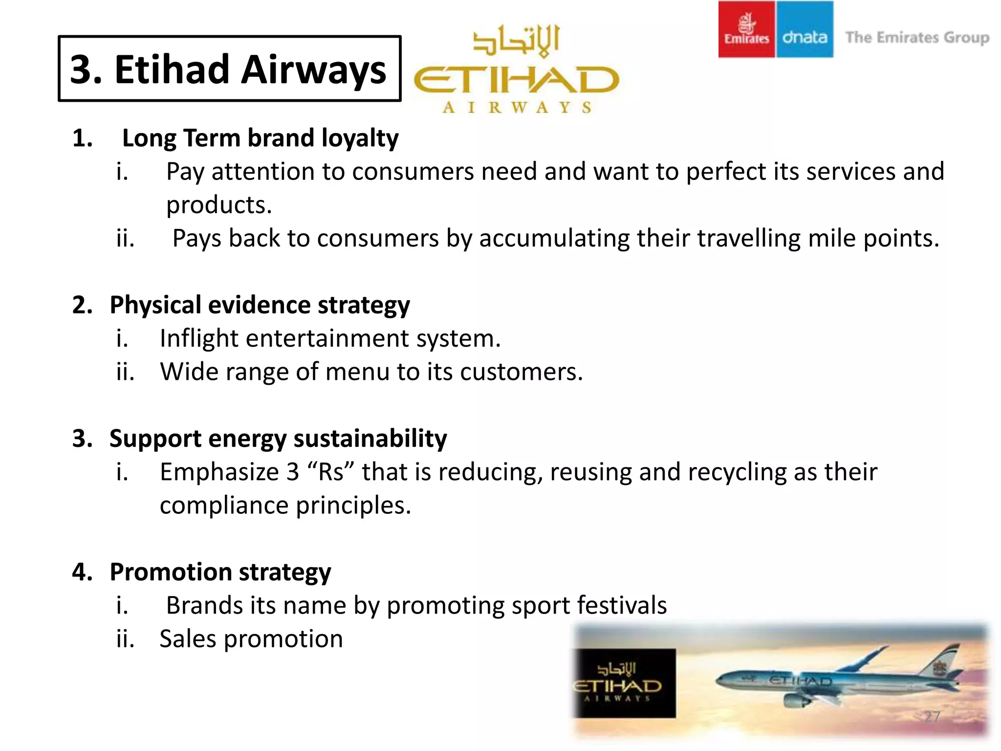 Strategic Management-Emirates Airline | PPTX