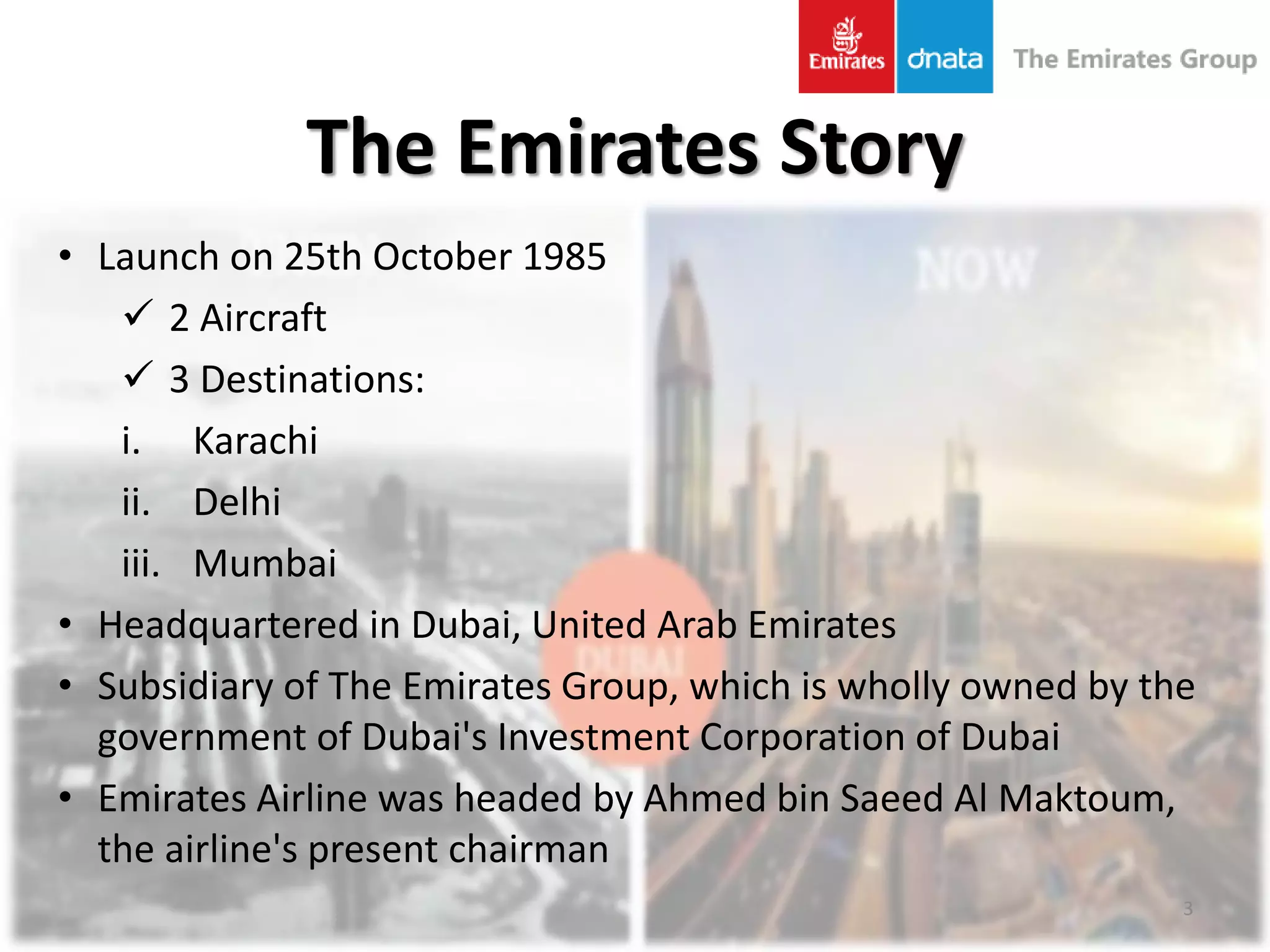 Strategic Management-Emirates Airline | PPTX