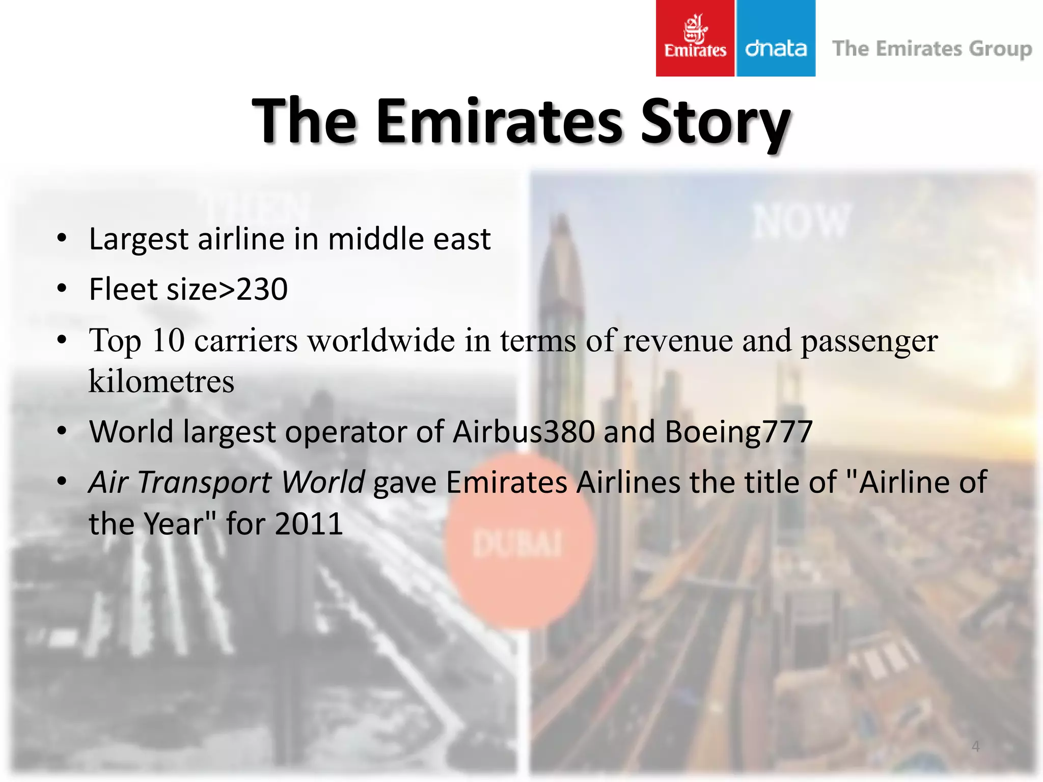 Strategic Management-Emirates Airline | PPTX