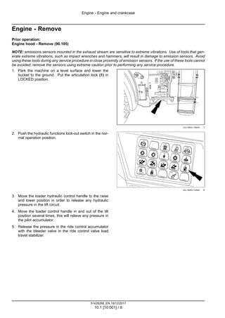 Case 1121 g tier 4b (final) wheel loader service repair manual | PDF