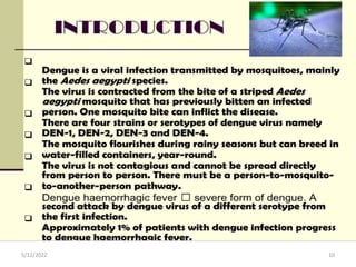 A Case Presentation on Dengue With Warning Signs | PPTX