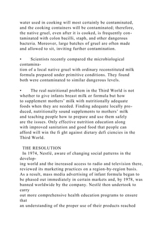 CASE 1 2 Nestlé The Infant Formula Controversy largel.docx