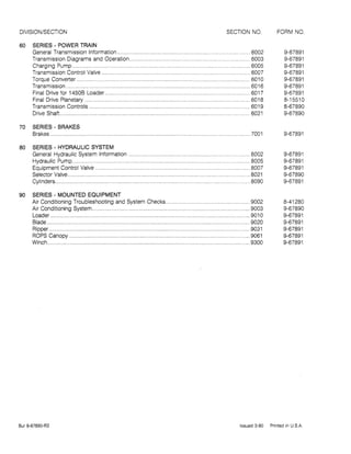 Case 1450 b crawler dozer service repair manual | PDF