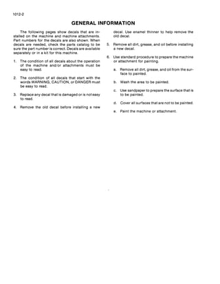 Case 1455 b crawler dozer service repair manual | PDF