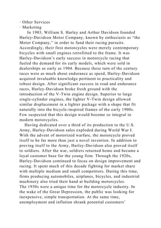 CASE 14 Harley-Davidson Strategic Competitiveness that Spans.docx