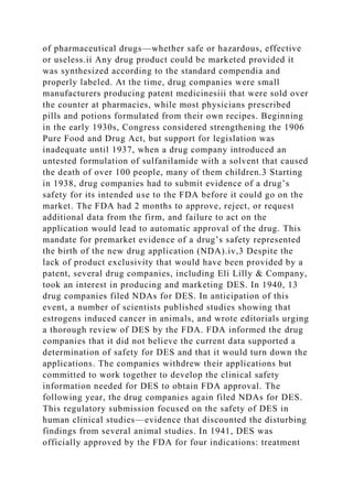 CASE 15 The Diethylstilbestrol Story An Investigation into the Evo.docx