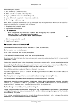 Case 1650 m stage iiib crawler dozer service repair manual (pin ...