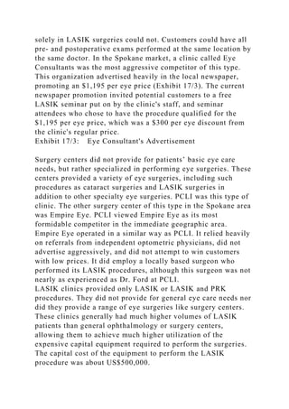 CASE 17 Pacific Cataract and Laser Institute Competing in the LA.docx