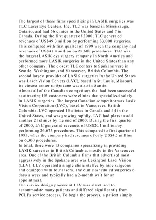 CASE 17 Pacific Cataract and Laser Institute Competing in the LA.docx