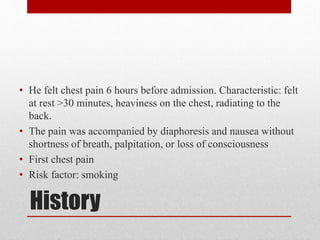 Challenging case in acute coronary syndrome | PPTX