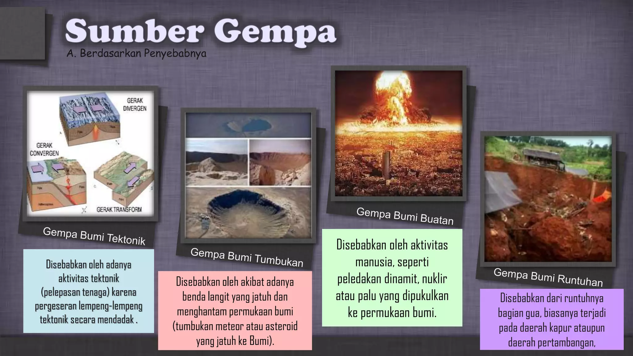 Rekayasa Gempa - Case 1 Gelombang Rambatan, Pengukuran, Sumber, dan Dampak Gempa | PPT