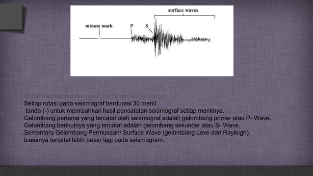 Rekayasa Gempa - Case 1 Gelombang Rambatan, Pengukuran, Sumber, dan Dampak Gempa | PPT
