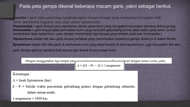 Rekayasa Gempa - Case 1 Gelombang Rambatan, Pengukuran, Sumber, dan Dampak Gempa | PPT