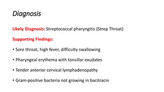 Stretococcal Pharyngitis ( Strep Throat ) | PPT