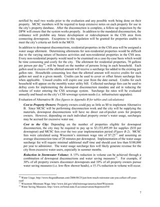 Water Overflow Solutions for the City of Milwaukee | PDF | Water ...