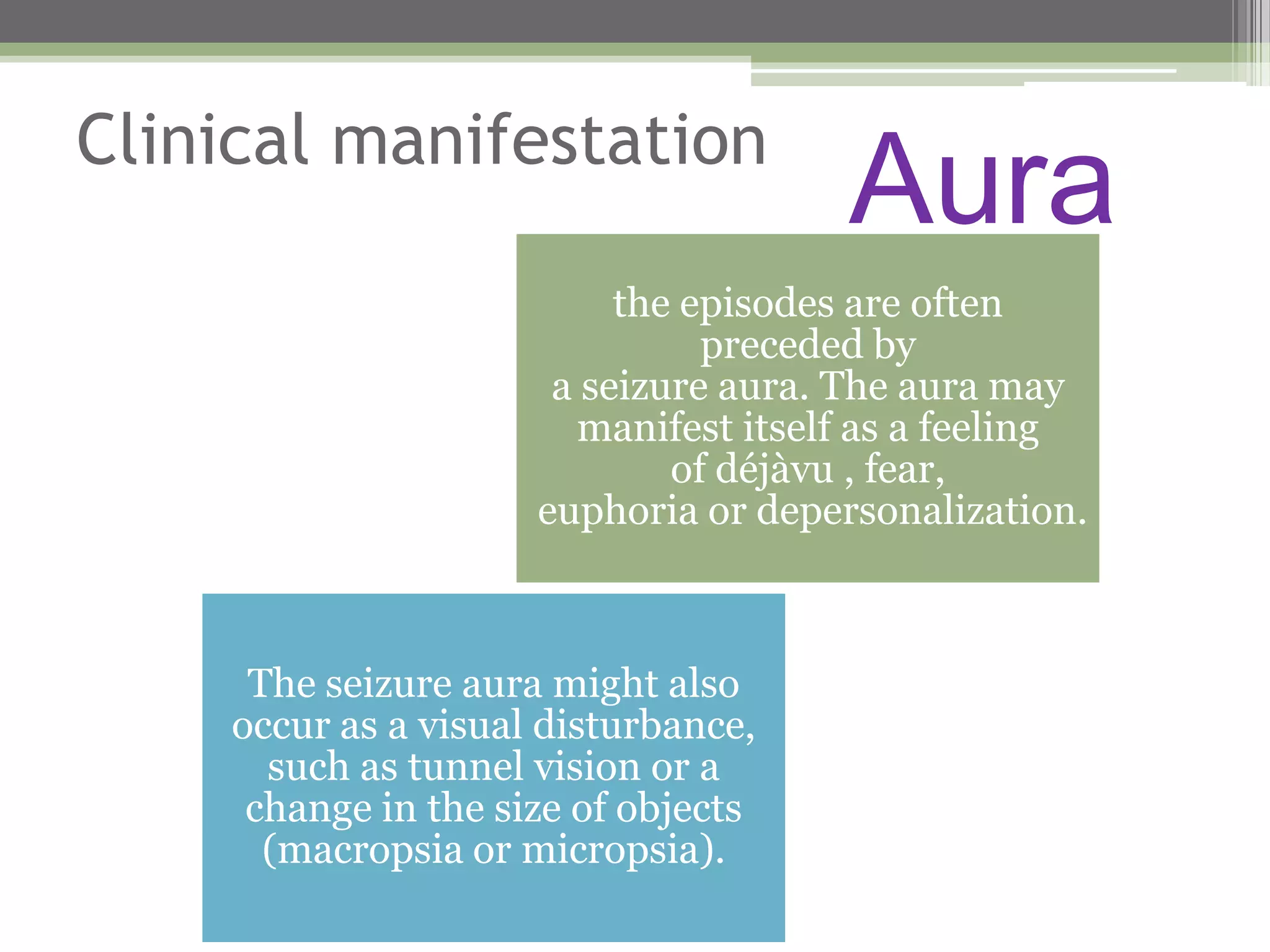 Complex partial seizures | PPTX