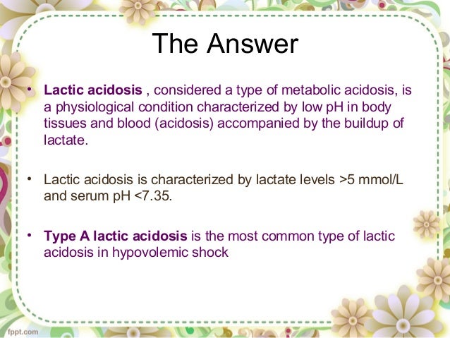 Hypovolemic Shock