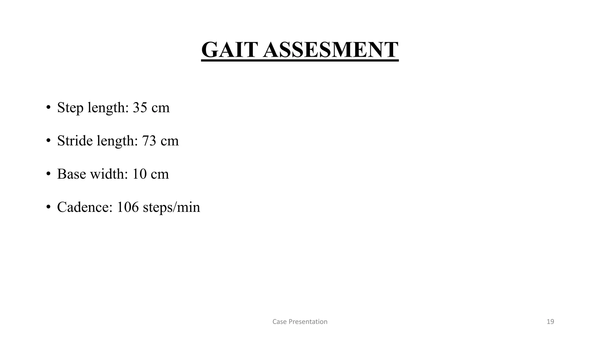 Physiotherapy Case presentation | PPTX