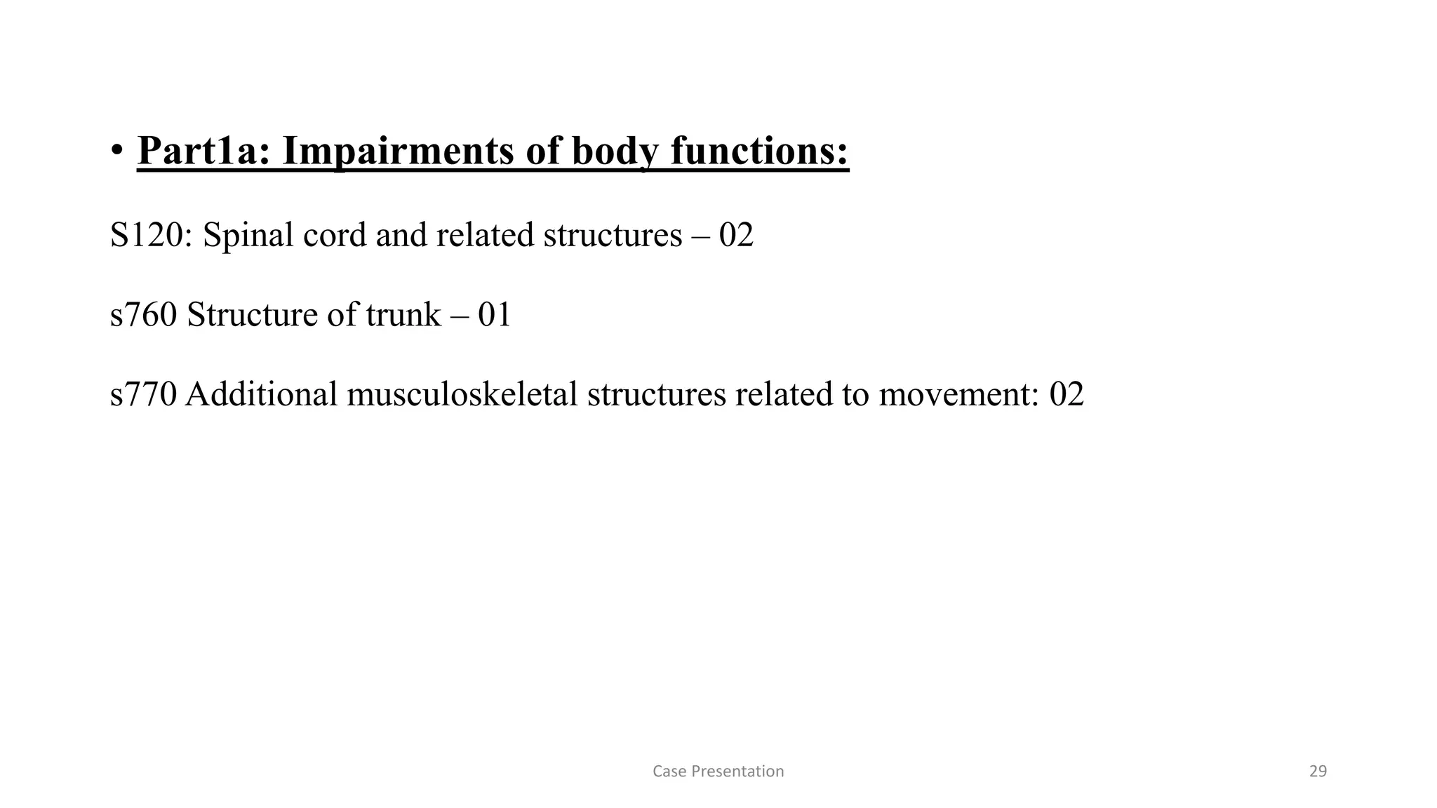 Physiotherapy Case presentation | PPTX