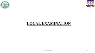 Physiotherapy Case presentation | PPTX