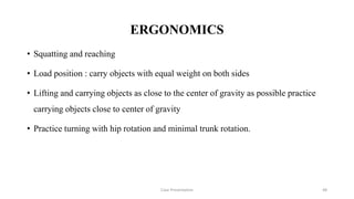 Physiotherapy Case presentation | PPTX
