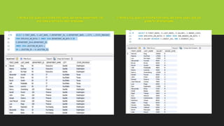 SQL case study Analysis PPT by Radhika Kashidd | PPTX